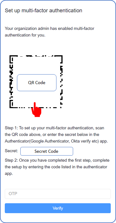 Log in using MFA (Multi-Factor Authentication) – Findem